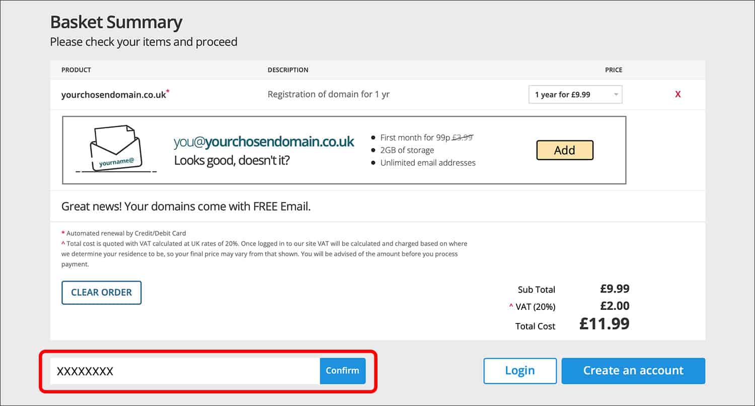 How to Redeem your Free Domain Name | Rapid Formations