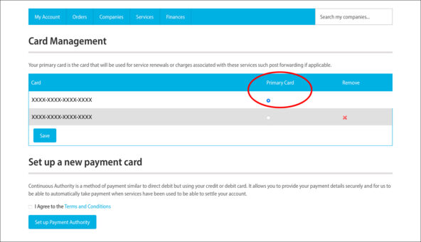 How to Update Your Payment Card | Rapid Formations